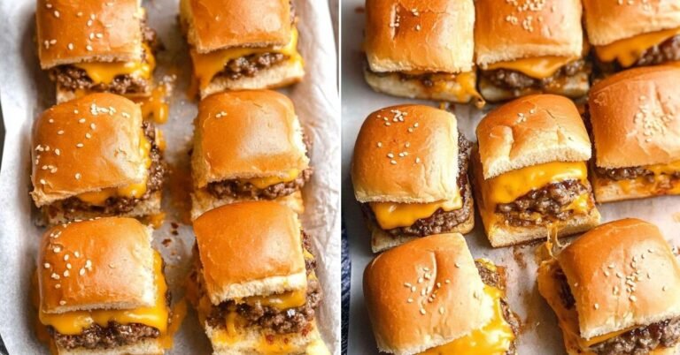 Easy Cheeseburger Sliders – Quick & Delicious Party Snack