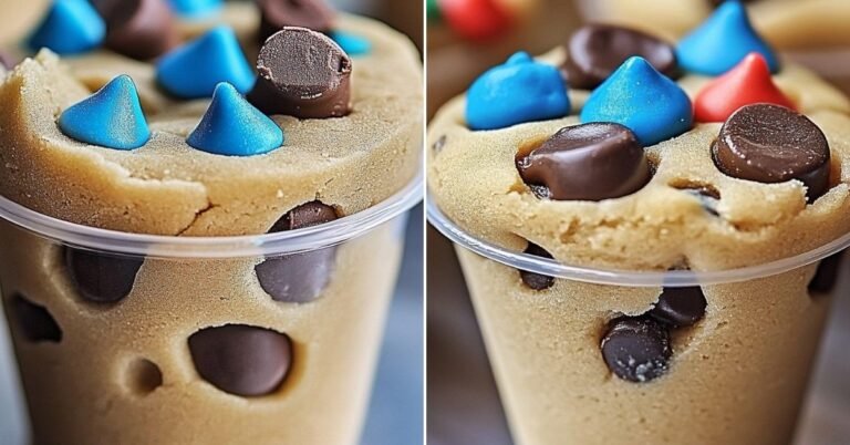 Edible Cookie Dough Cups - No-Bake Dessert Recipe