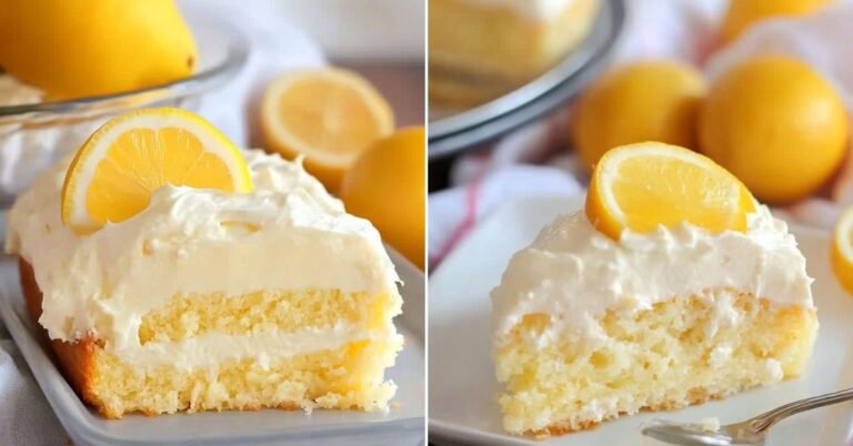Sweet Easy Recipes – Lemon Crazy Cake with No Eggs or Fuss