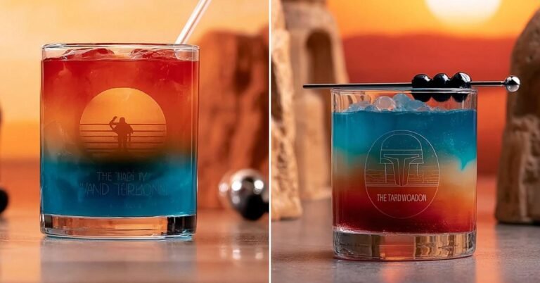 Sweet Easy Recipes – Tatooine Sunset Cocktail by Lila Cooks