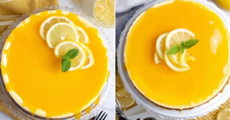 Lemon Curd Cheesecake That’s Creamy, Tangy, and Easy