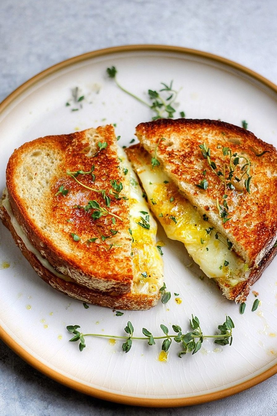 Sandwich Recipes Gourmet Grilled Cheese With Melty Gruyere